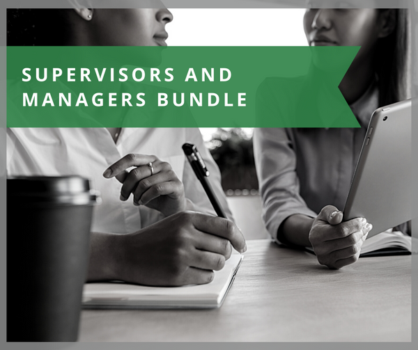 Supervisors and Managers Bundle- Customizable Courseware Kits – Courseware.com